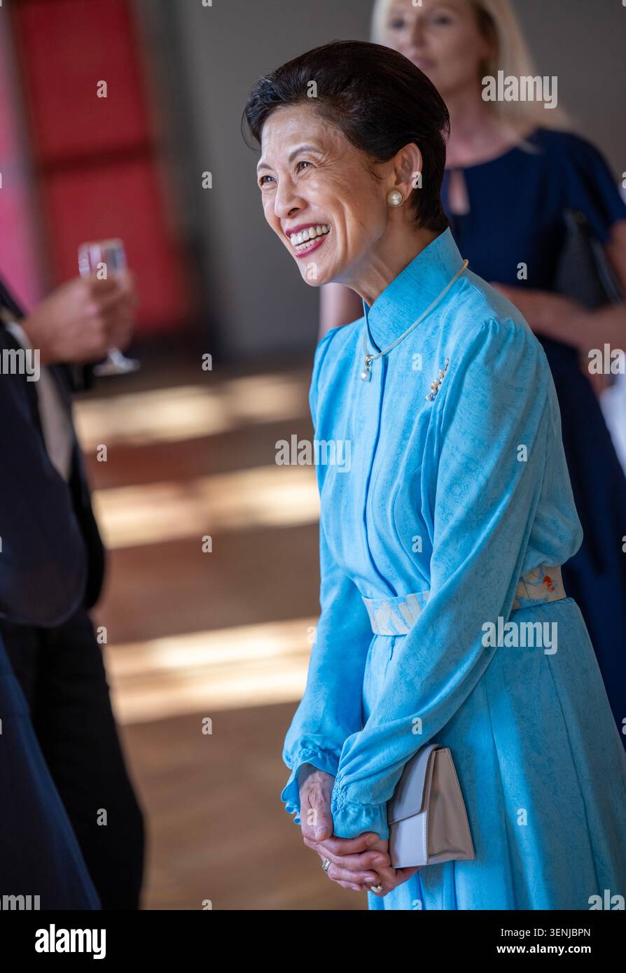 MALMÖ, SWEDEN 2026-06-11 Princess Takamado of Japan at a reception and ...