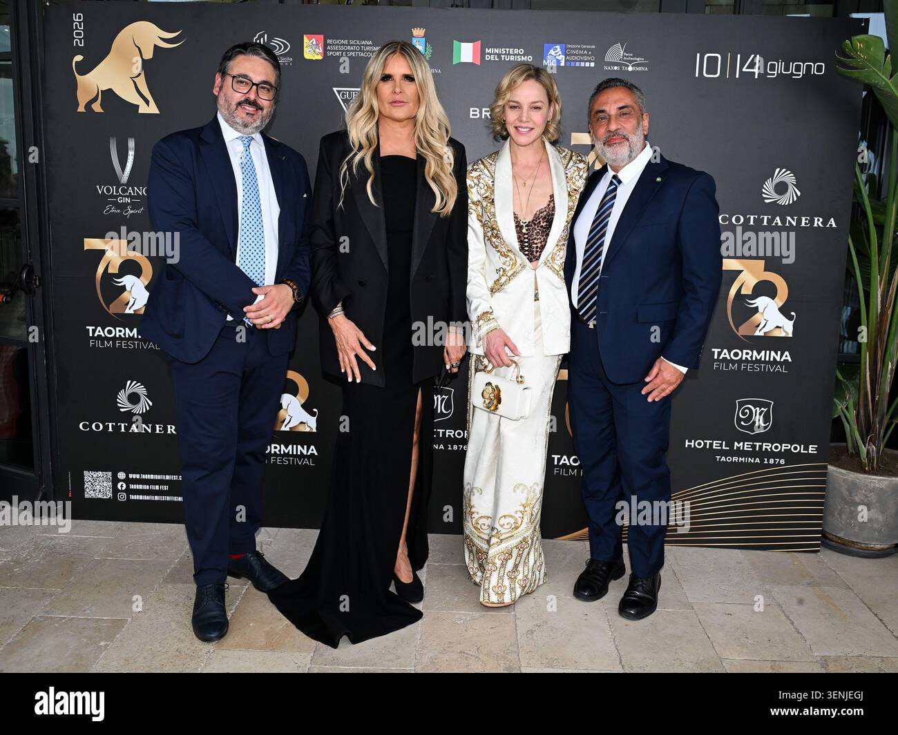 IPA85584400 - Taormina, 72nd Taormina Film Fest 2026 – Evening 2 ...