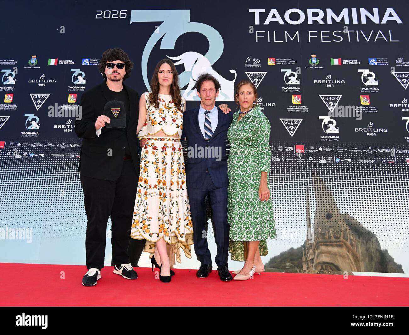 IPA85587042 - Taormina, 72nd Taormina Film Fest 2026 – Day 2, red ...