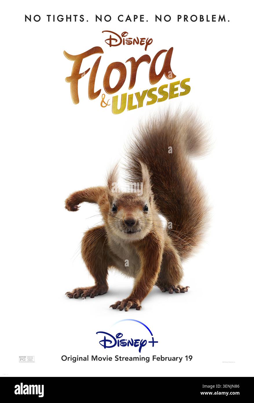 POSTER ARTFlora & Ulysses (2021) *Filmstill - Editorial Use Only* see ...