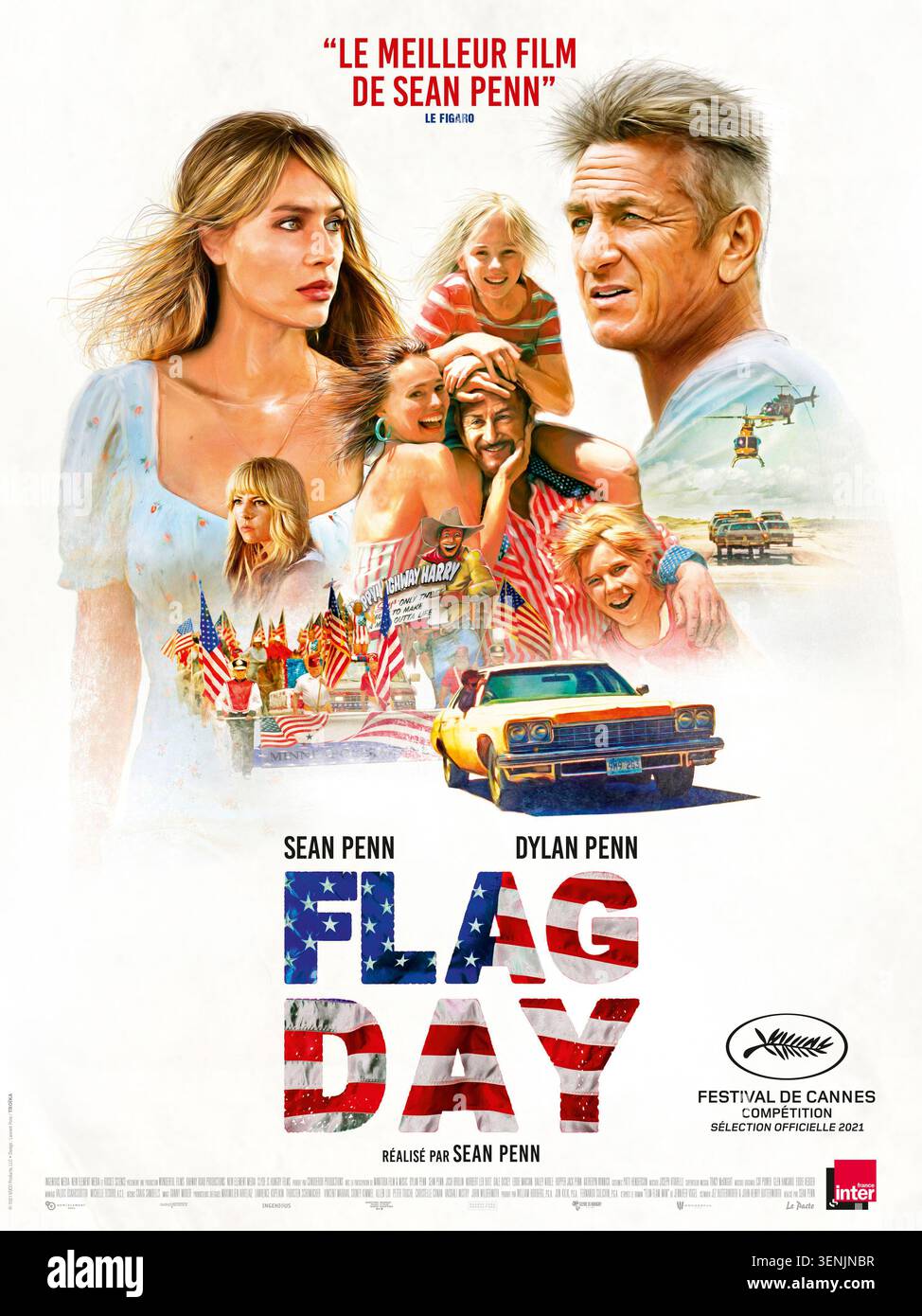 POSTER ARTFlag Day (2021) *Filmstill - Editorial Use Only* see Special ...