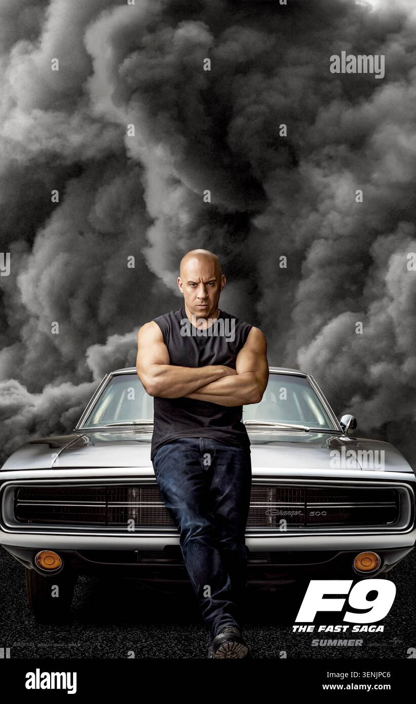 POSTER ART with Vin DieselFast & Furious 9 (2021) F9 (2021) *Filmstill ...