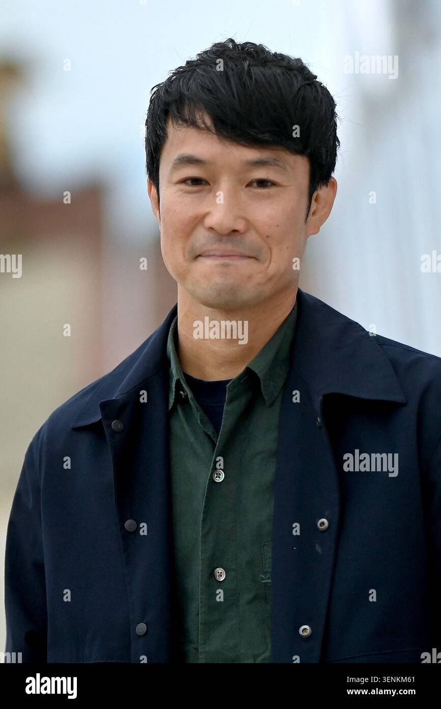Akihiro Hata attends the Short Film Jury photocall during Day Two of ...