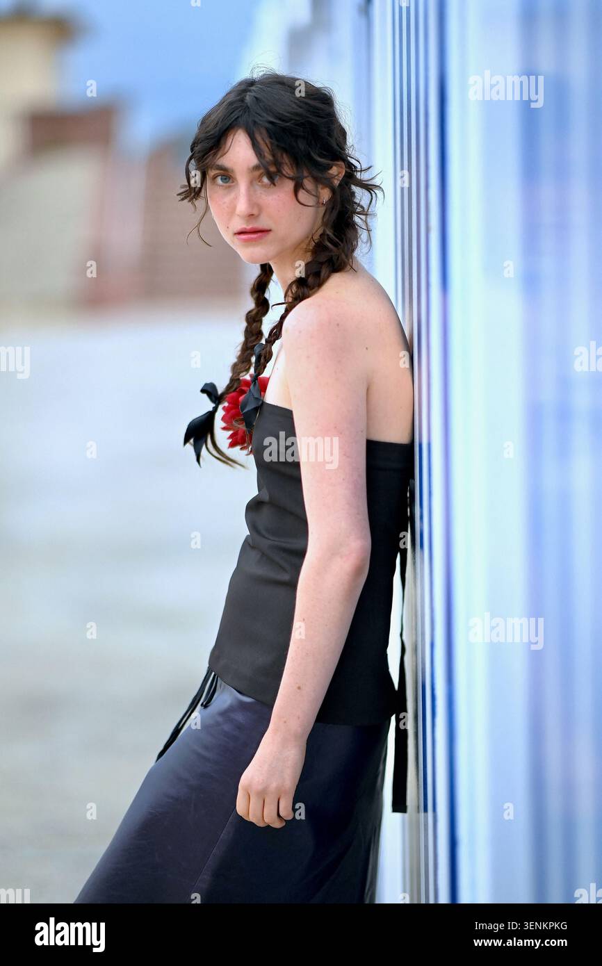 Salome Rose Stein attends the LÉcologie des sentiments photocall during ...