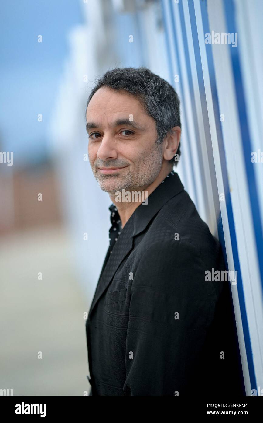 Eric Slabiak photocall during Day Two of the 40th Cabourg Film Festival ...