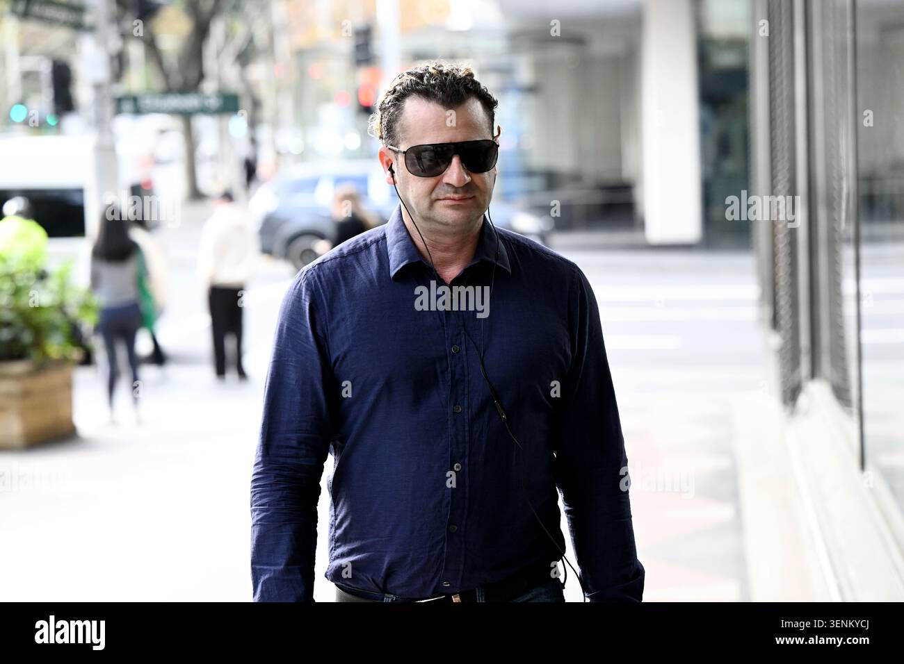 Anthony Koletti arrives at the the Downing Centre District Court, in ...