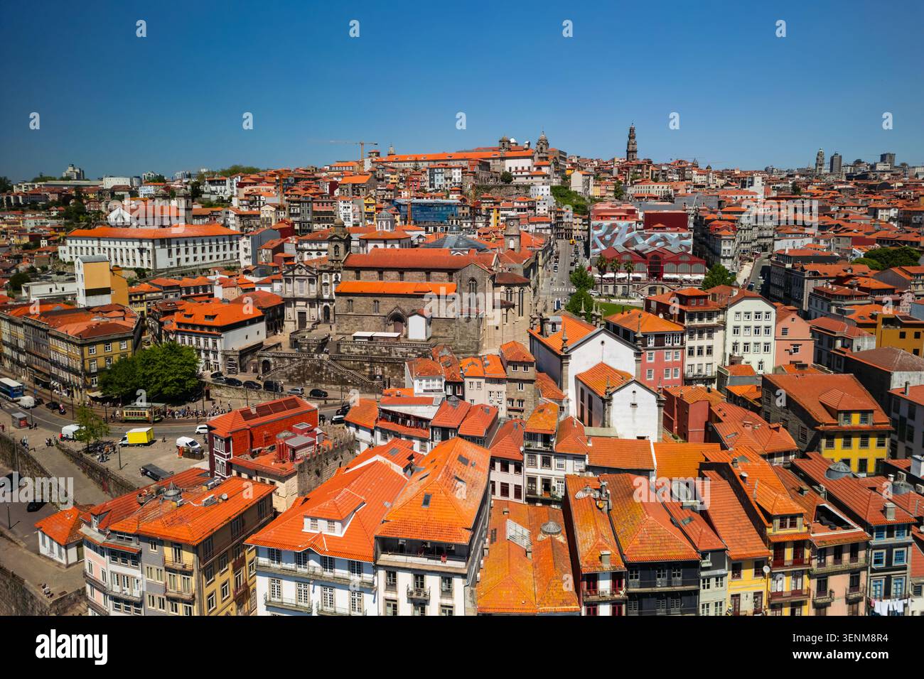 Porto, Portugal - April 22,2024 : Porto, Portugal cityscape featuring ...