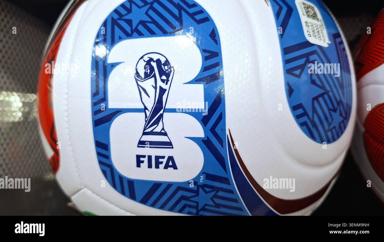 Toronto, ON, Canada - June 11, 2026: An official soccer ball featuring ...