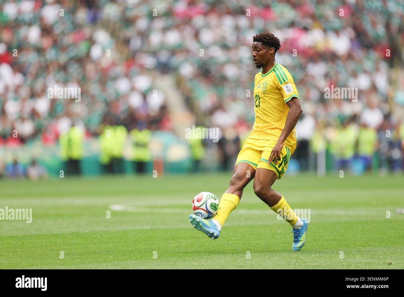 IPA85600070 - Ime Okon of South Africa during the FIFA World Cup 2026 ...