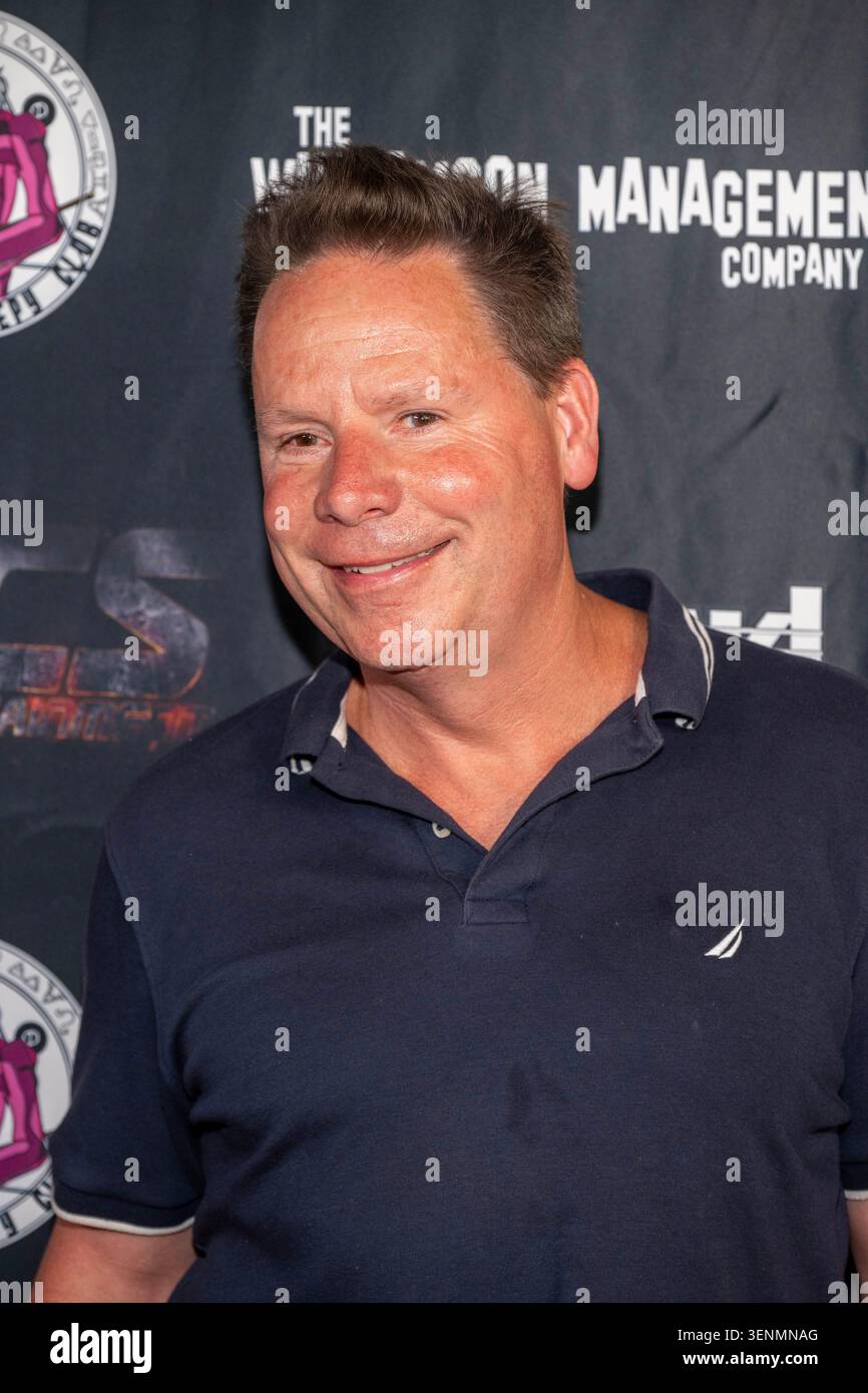 Actor Ted Hoffstatter attends World Premiere of 'Nemesis 6' at Laemmle ...