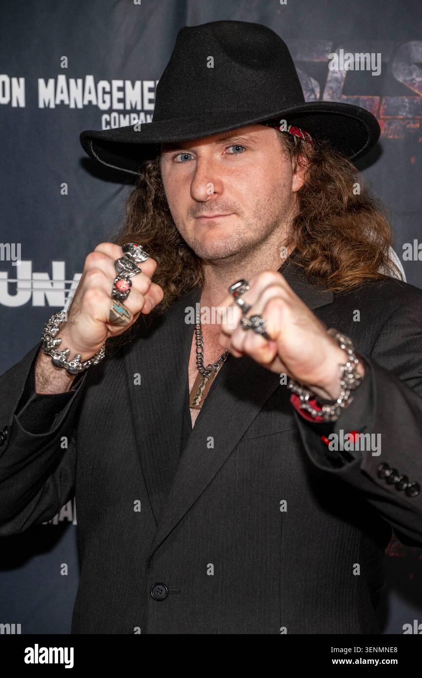 Actor Ed Gage attends World Premiere of 'Nemesis 6' at Laemmle Town ...