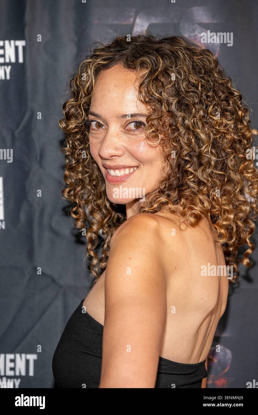 Actress Victoria Savage attends World Premiere of 'Nemesis 6' at ...
