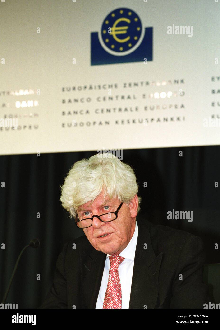 Wim DUISENBERG , Praesident von Europaeische Zentralbank EZB , 05.10. ...