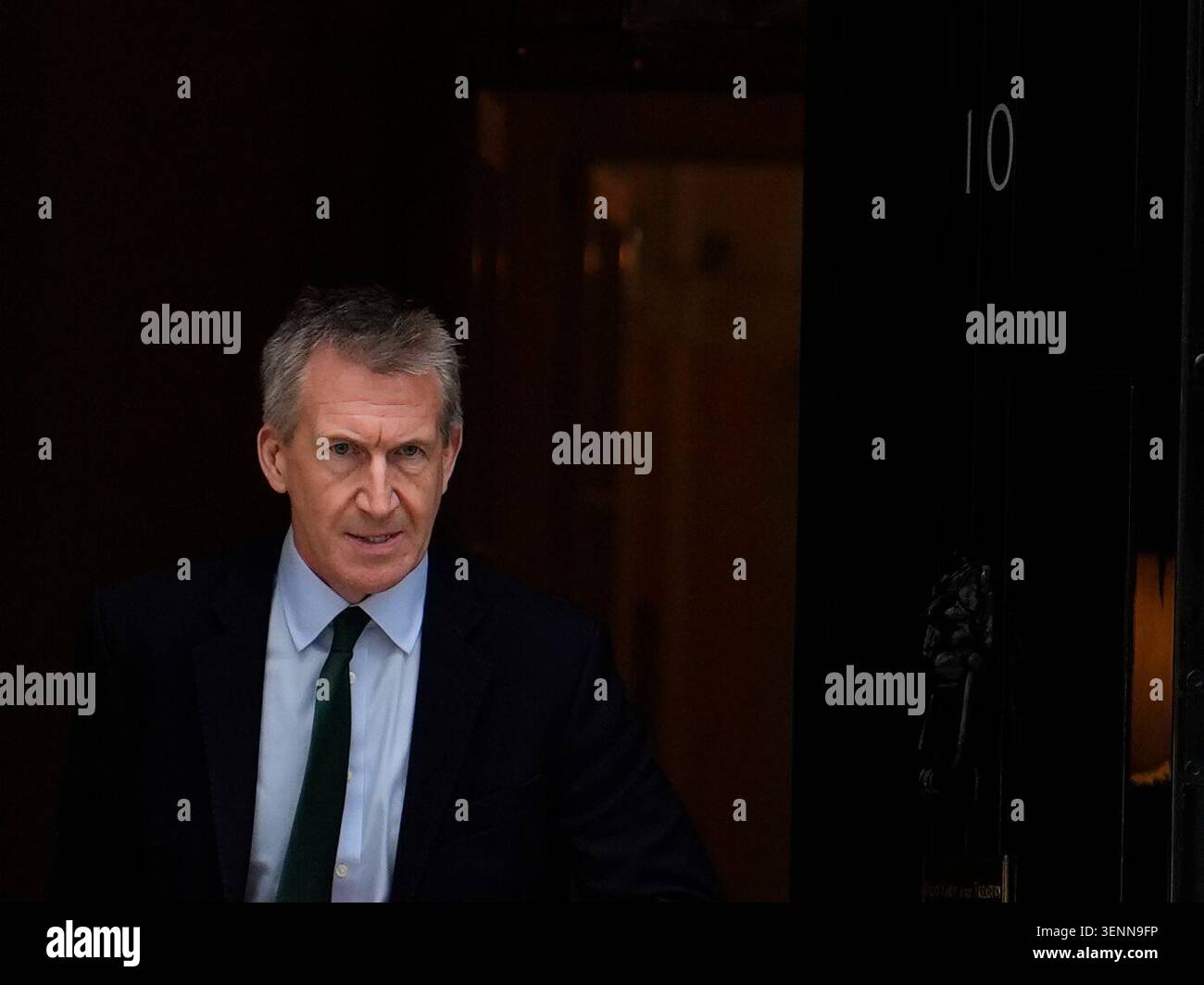 Newly appointed Defence Secretary Dan Jarvis leaving 10 Downing Street ...