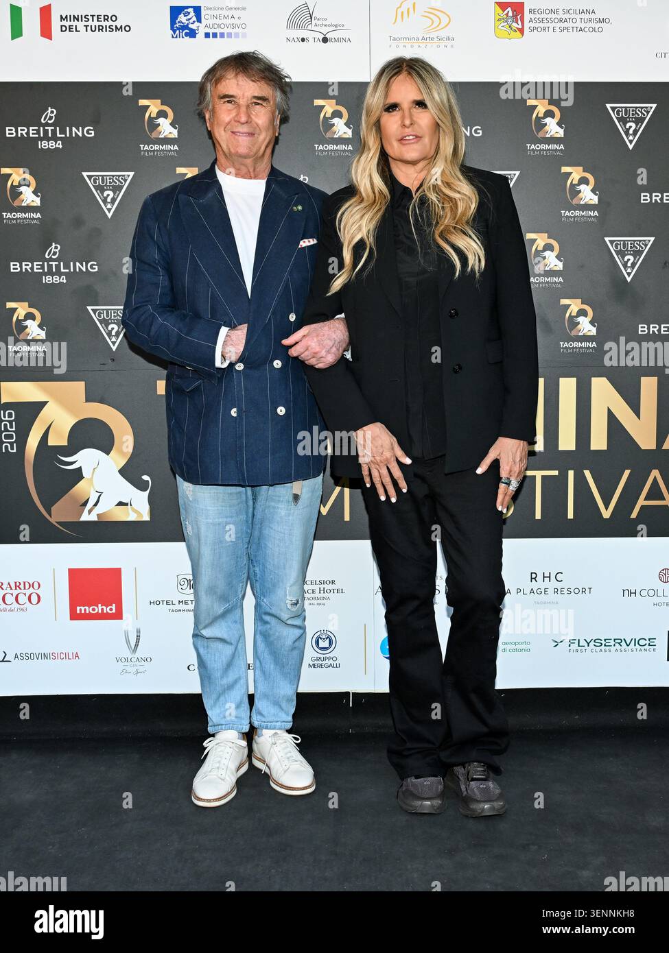 IPA85604826 - Taormina, 72nd Taormina Film Fest 2026 – Day 3 ...
