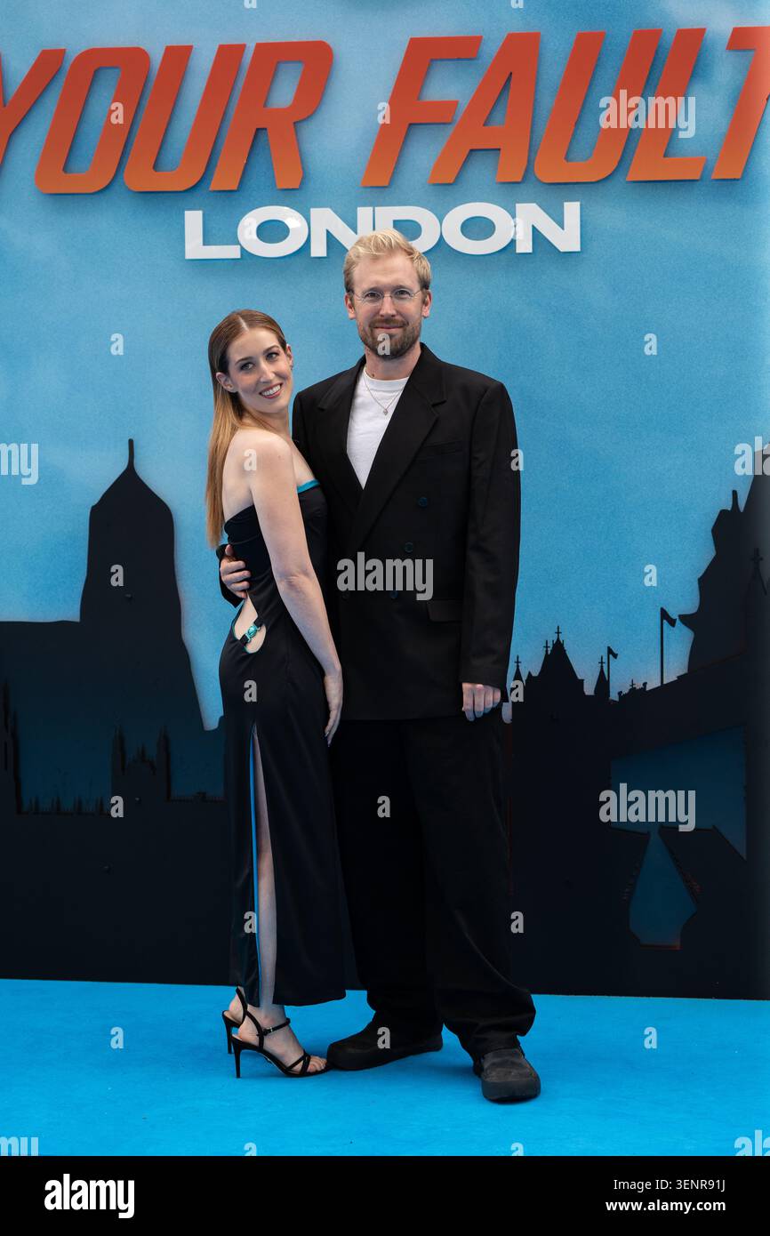 Charlotte Fassler attends the "Your Fault: London" UK Premiere at ...