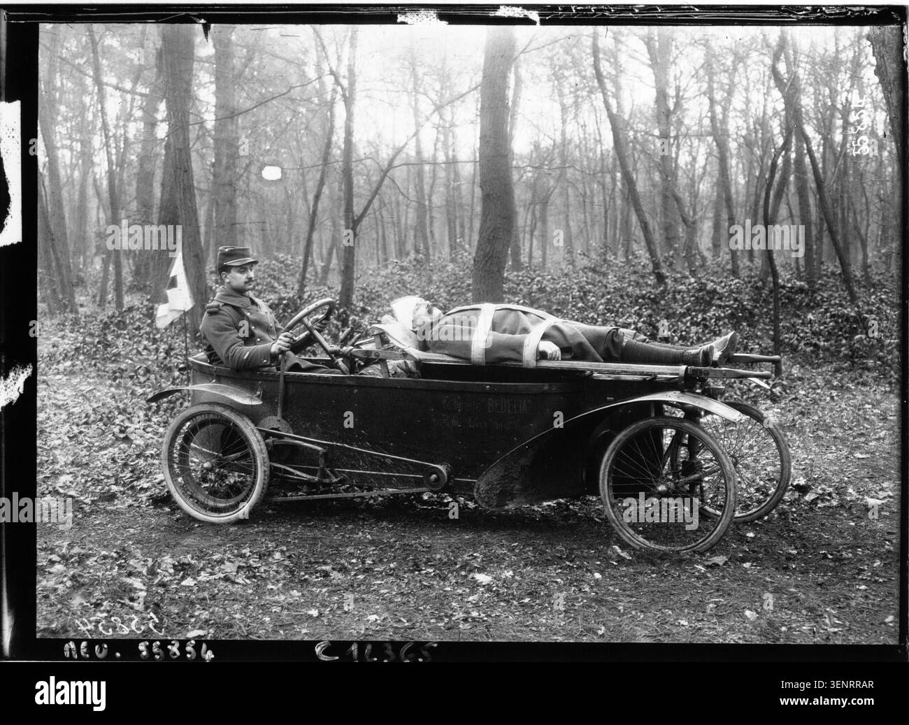 1914 monochrome vehicle france Black and White Stock Photos & Images ...