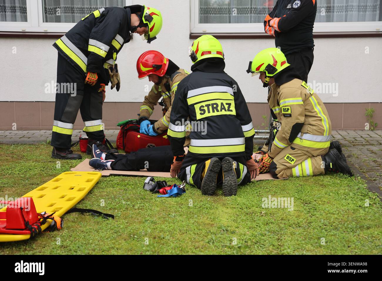 Bochnia, Poland, 12 June 2026 r."REKORD 2026" emergency services ...