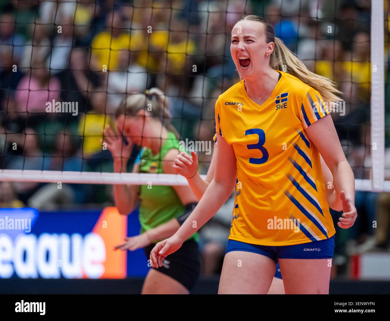 ÄNGELHOLM 2026-06-12 Sweden's Linda Andersson during Friday's European ...