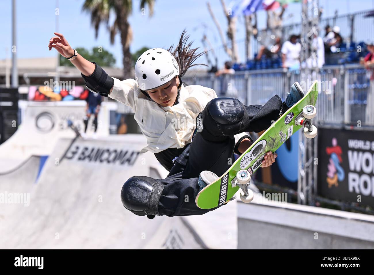 Hikari SATAKE (JPN) competes during Women’s Quarter of Final WST World ...