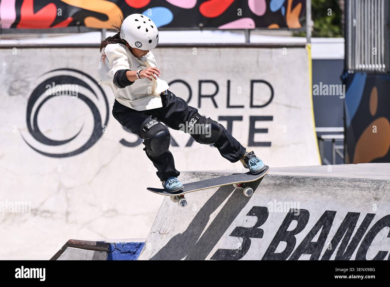 Hikari SATAKE (JPN) competes during Women’s Quarter of Final WST World ...