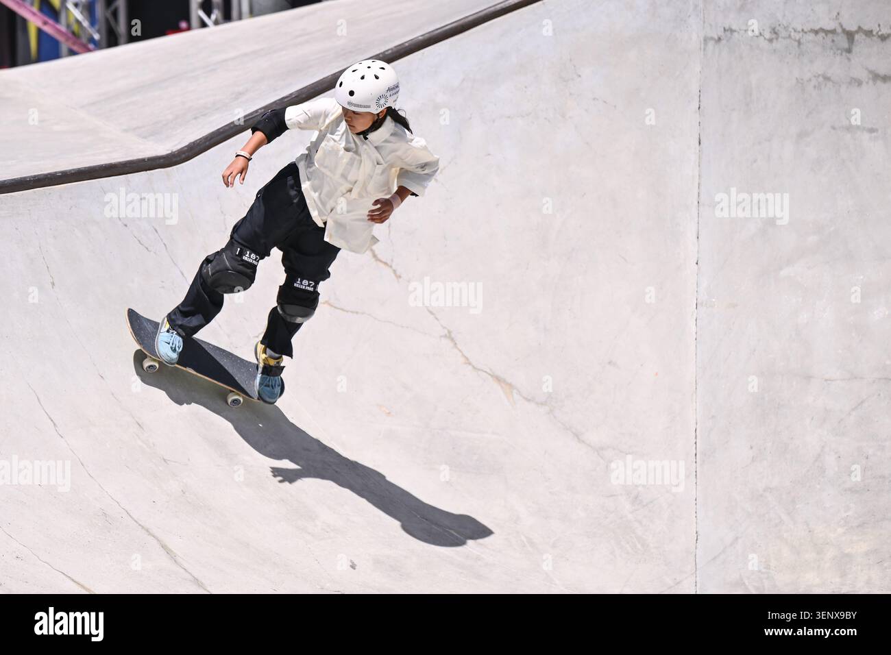 Hikari SATAKE (JPN) competes during Women’s Quarter of Final WST World ...