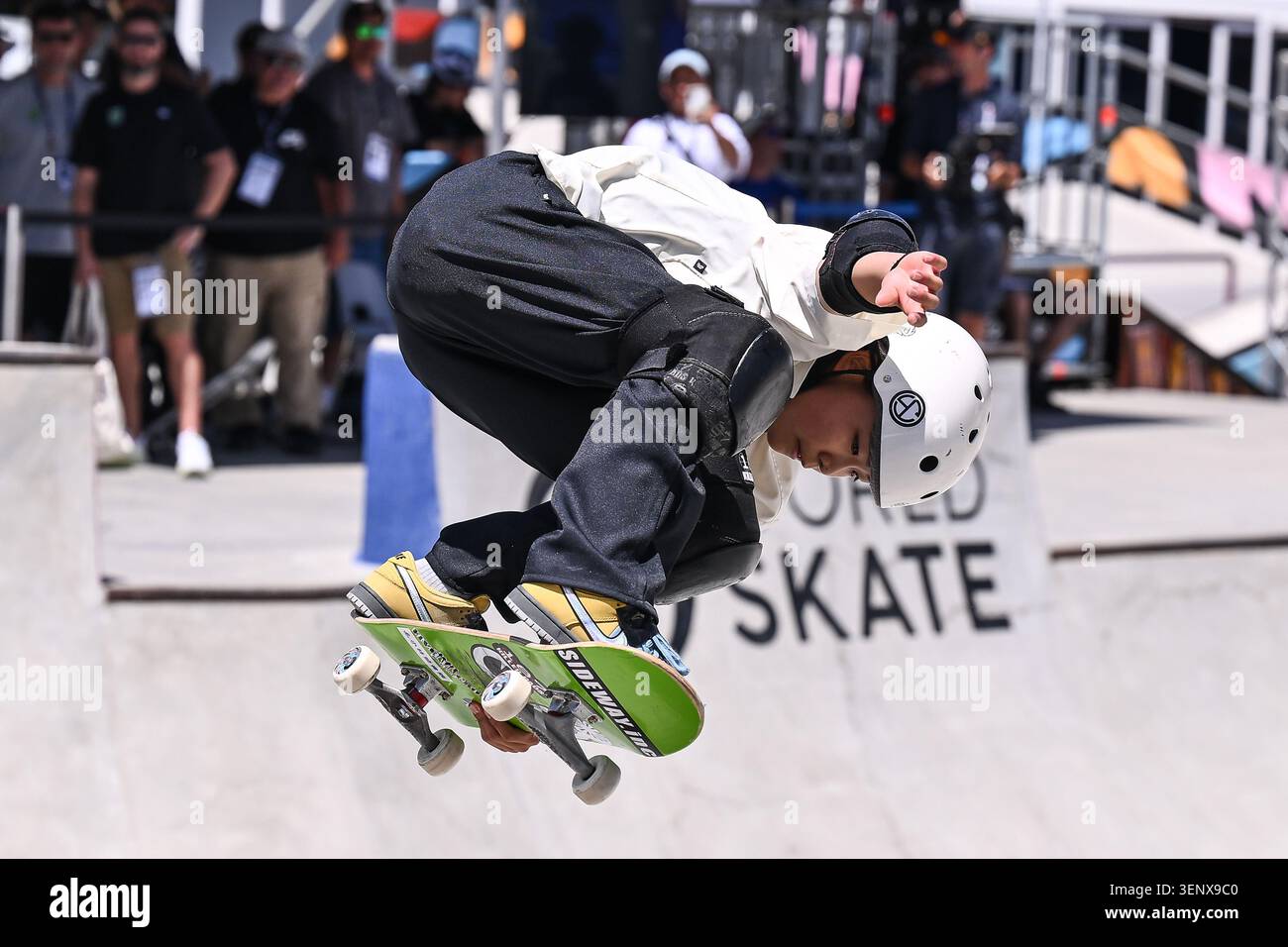 Hikari SATAKE (JPN) competes during Women’s Quarter of Final WST World ...