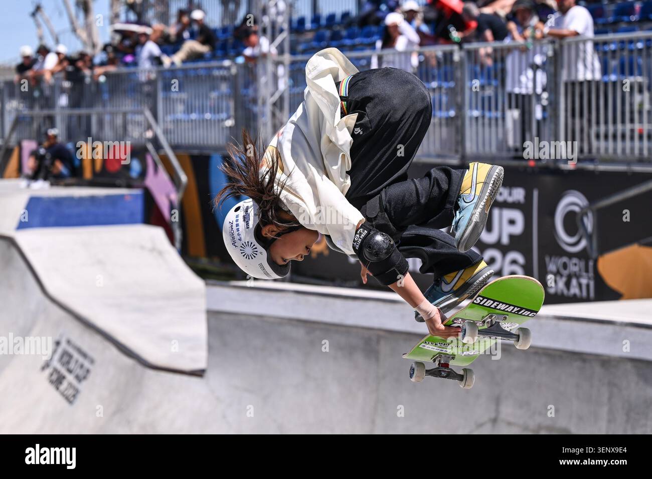 Hikari SATAKE (JPN) competes during Women’s Quarter of Final WST World ...