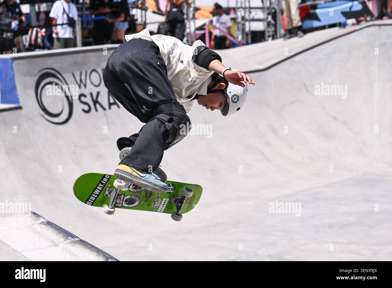 Hikari SATAKE (JPN) competes during Women’s Quarter of Final WST World ...