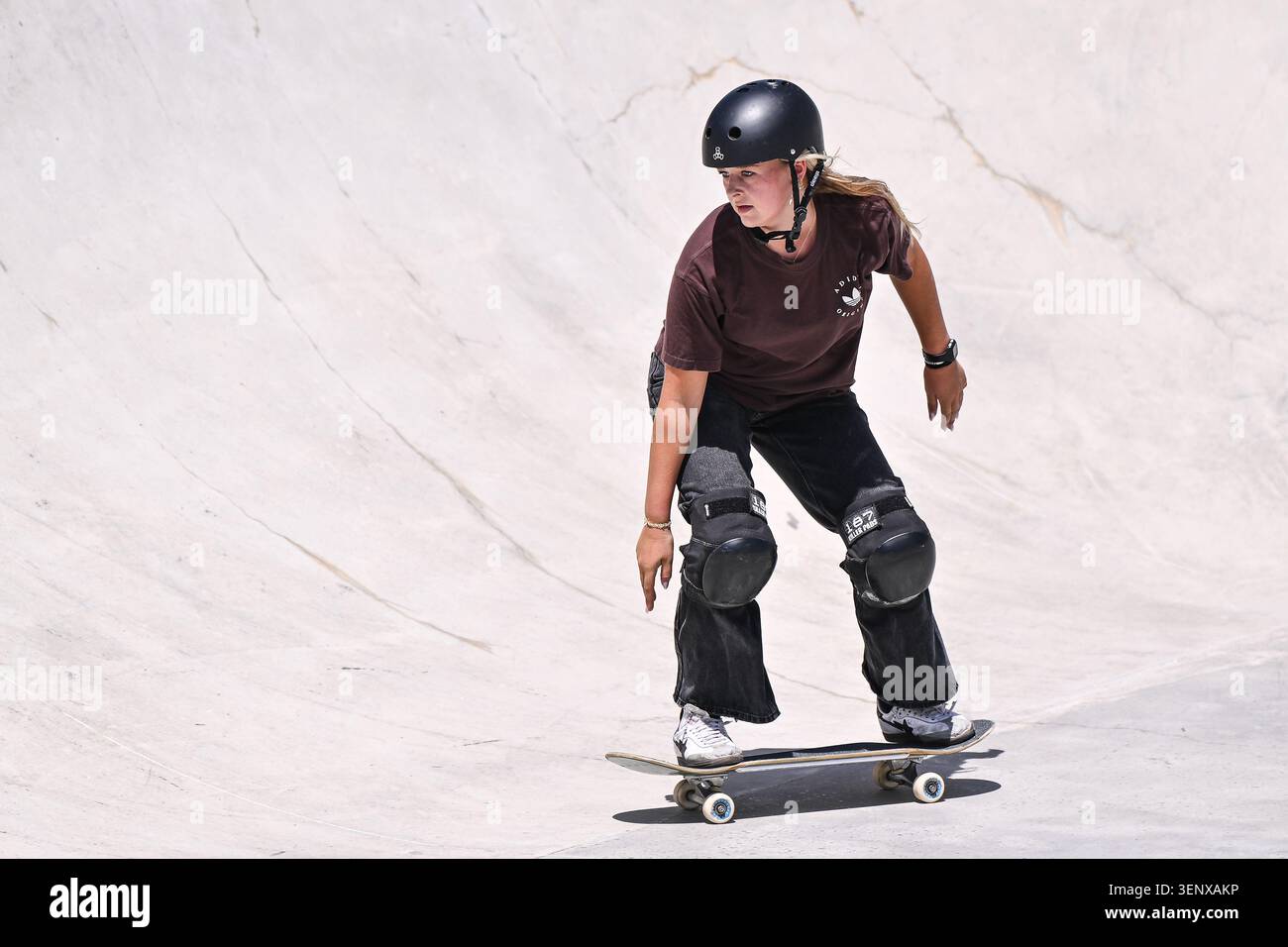 IPA85620633 - Ruby TREW (AUS) competes in the women's quarterfinals of ...