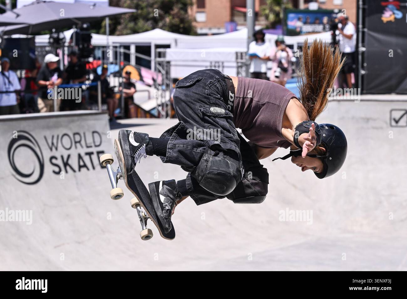 IPA85621090 - Dora VARELLA (BRA) competes in the women's quarterfinals ...