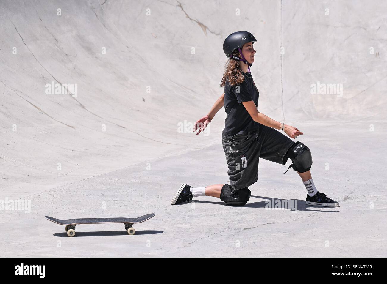 IPA85623786 - Minna STESS (USA) competes in the women's quarterfinals ...