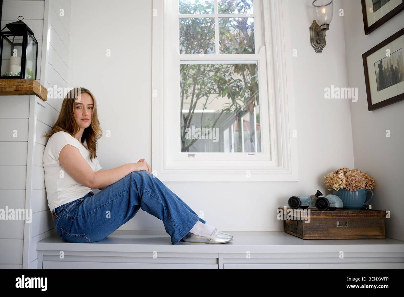 Disability advocate Eliza Tait poses for a photograph in Sydney, Friday ...