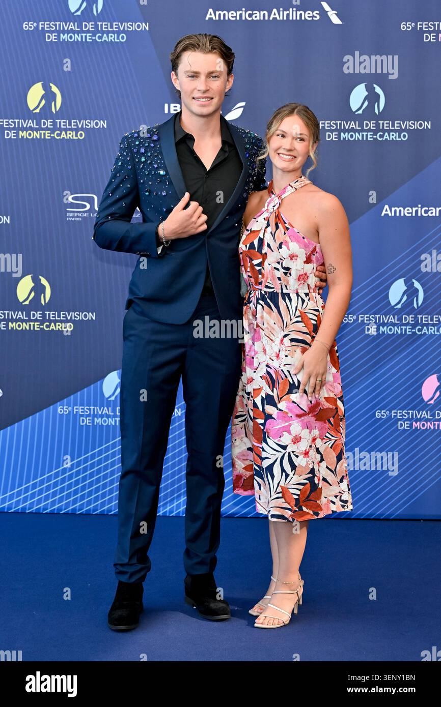 Morgan McDonough, Kamryn attending the Opening Ceremony during the 65th ...