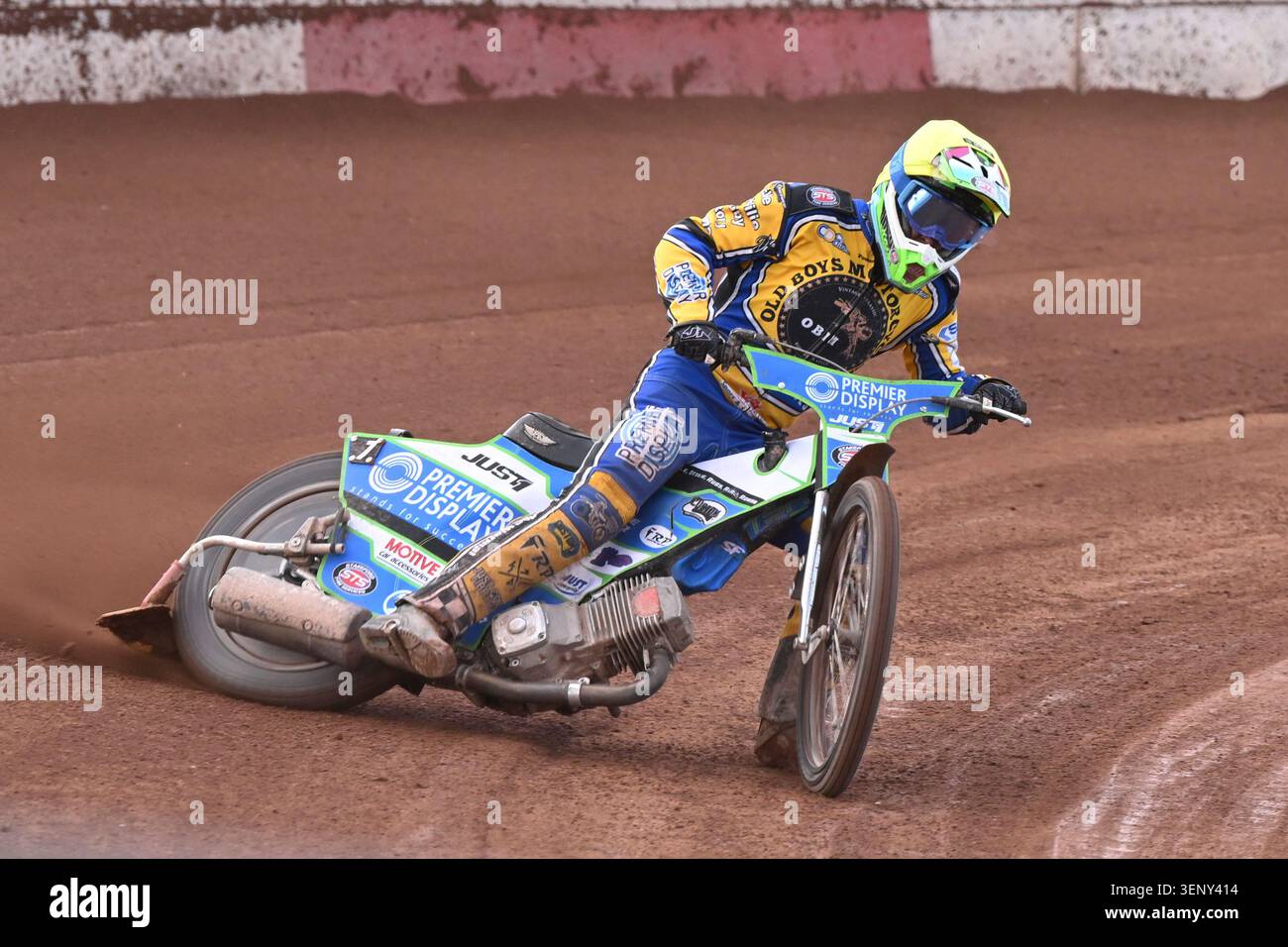 Tom Spencer of Plymouth Gladiators during Heat 6 of the Maxicab KO Cup ...