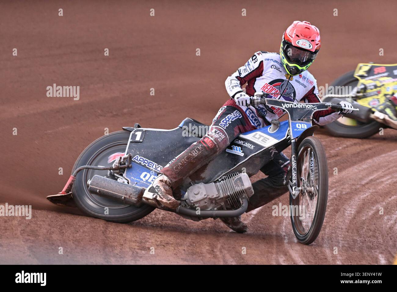 Nicolai Klindt of Redcar Bears during Heat 6 of the Maxicab KO Cup semi ...