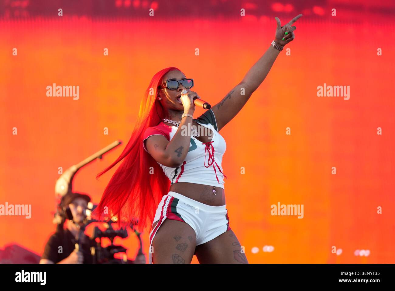 Sexyy Red performs at Summer Smash on Friday, June 12, 2026, at the ...