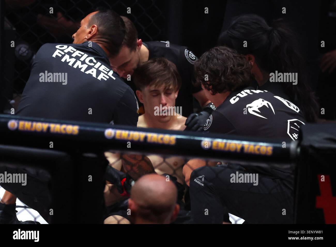 Paul Denis NAVERO during the Hexagone MMA 45 at LDLC Arena on June 12 ...
