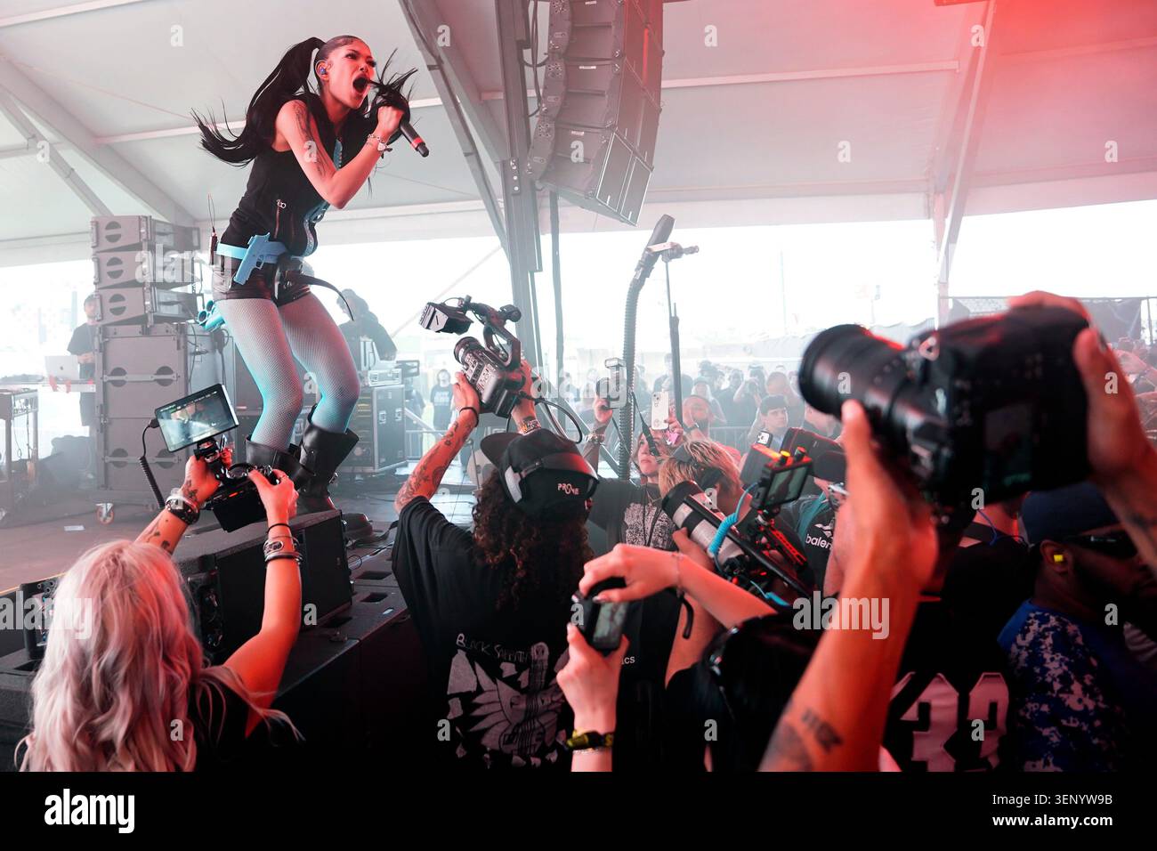 Molly Santana performs at Summer Smash on Friday, June 12, 2026, at the ...