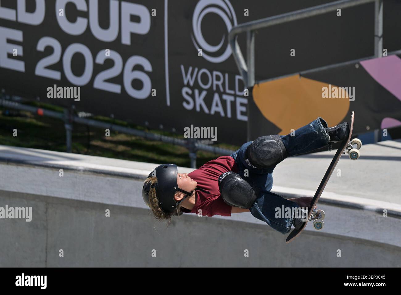 12th Jun 2026, Ostia Park, Rome, Italy; World Skateboard Tour; World ...