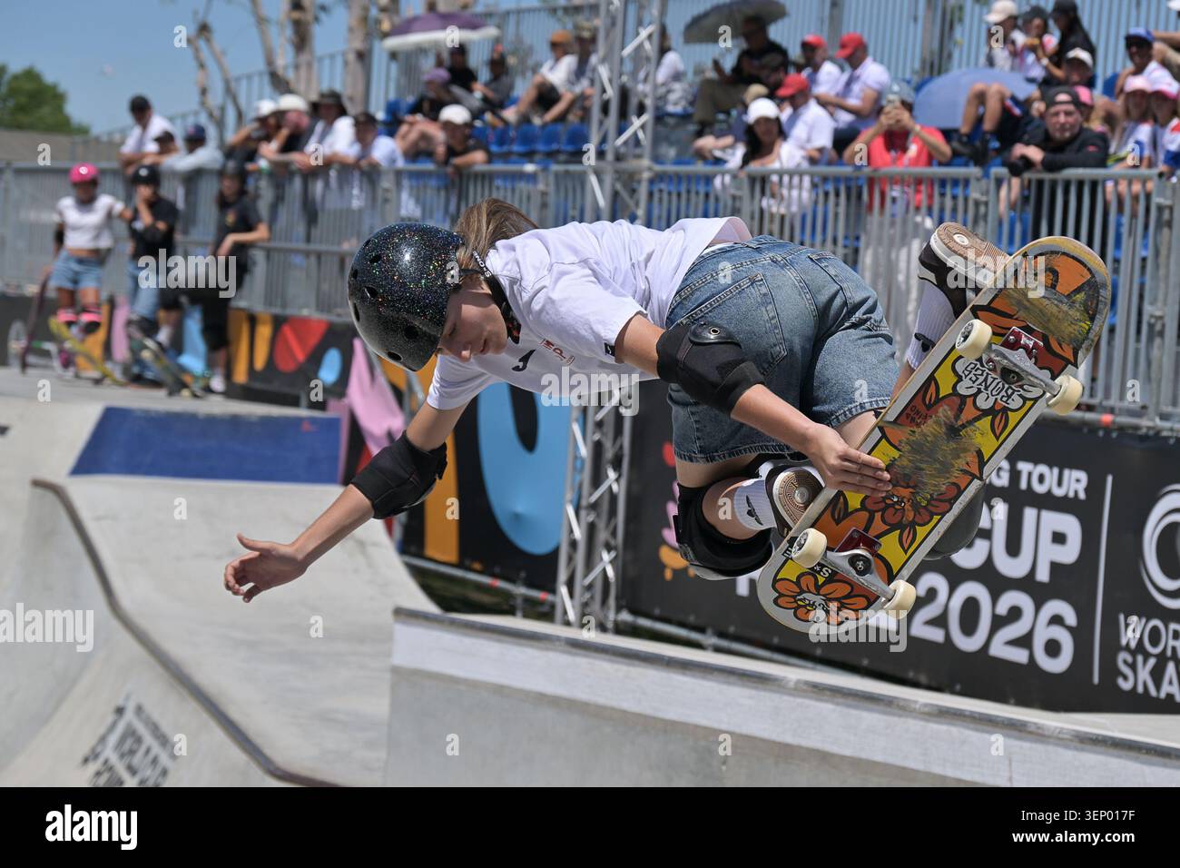 12th Jun 2026, Ostia Park, Rome, Italy; World Skateboard Tour; World ...