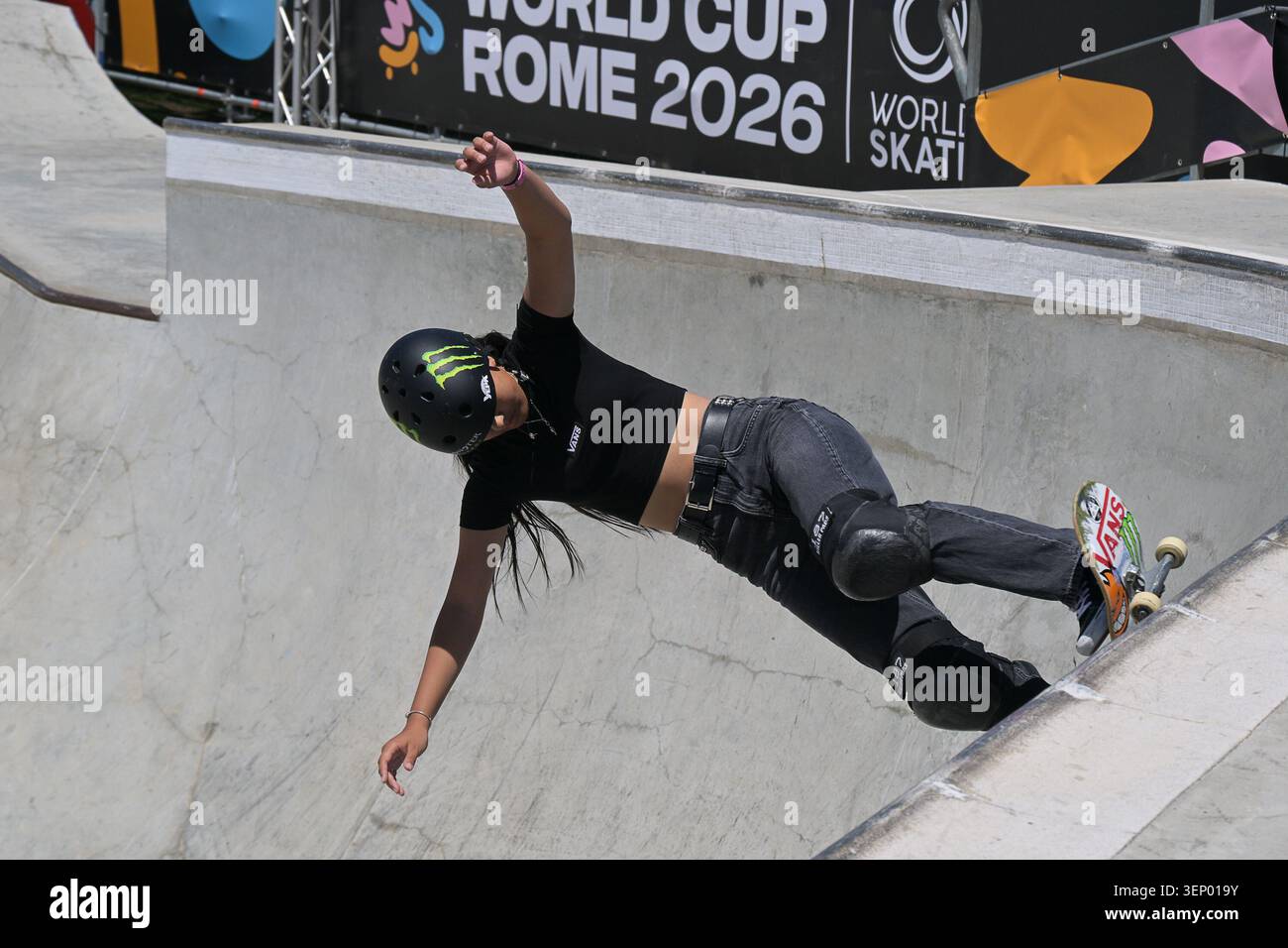 12th Jun 2026, Ostia Park, Rome, Italy; World Skateboard Tour; World ...