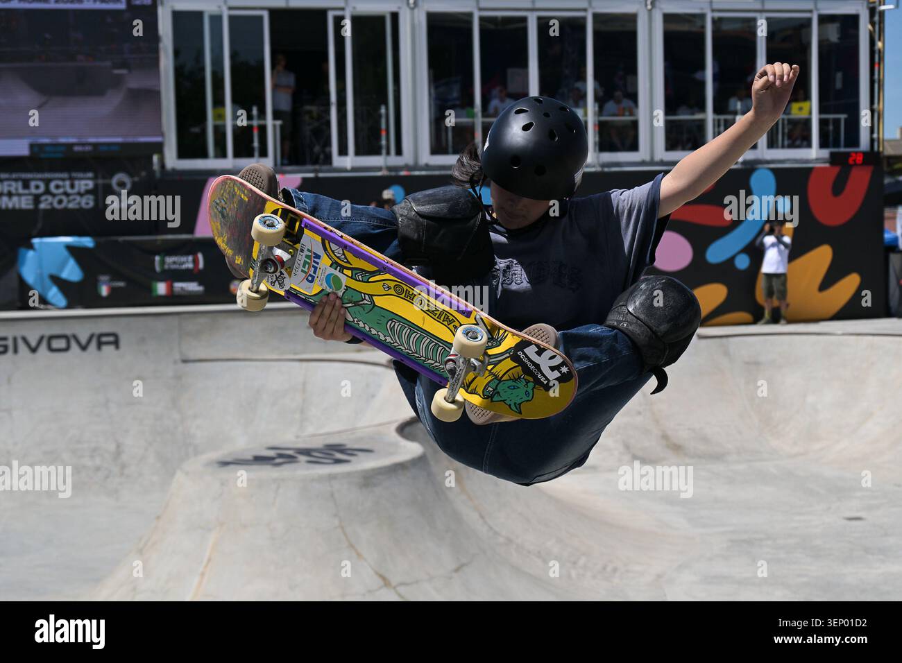 12th Jun 2026, Ostia Park, Rome, Italy; World Skateboard Tour; World ...