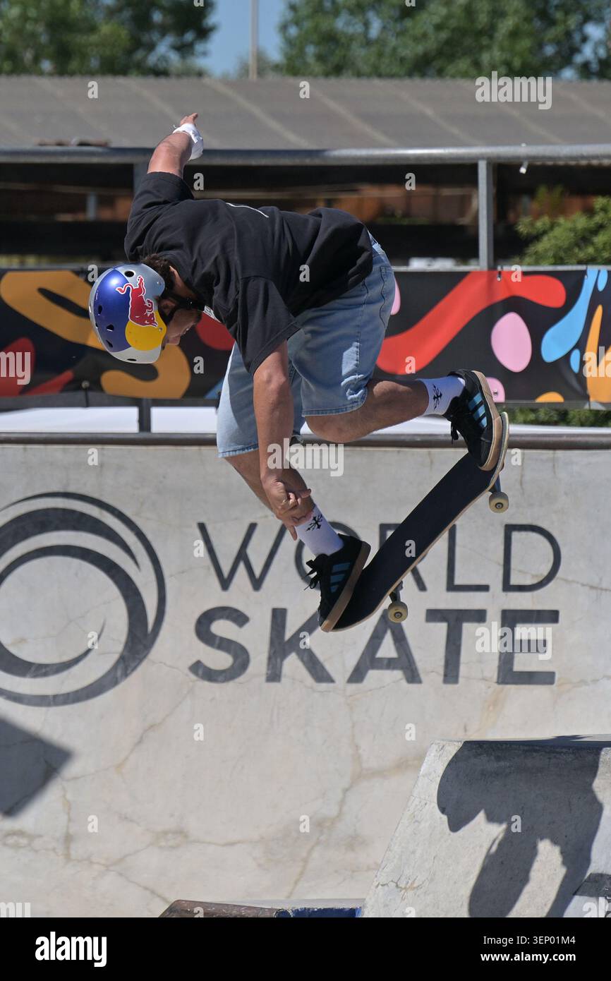 12th Jun 2026, Ostia Park, Rome, Italy; World Skateboard Tour; World ...