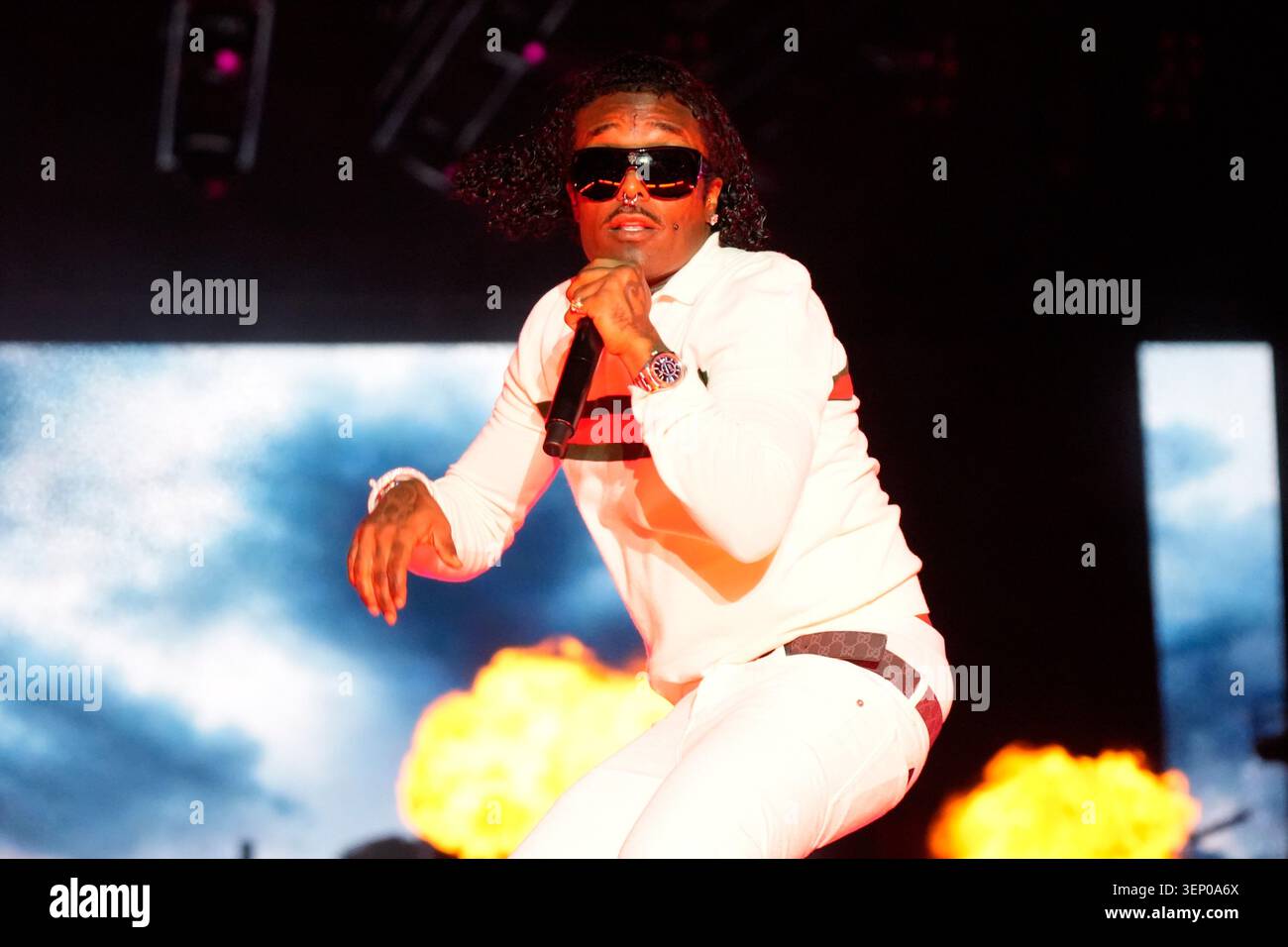 Lil Uzi Vert performs at Summer Smash on Friday, June 12, 2026, at the ...