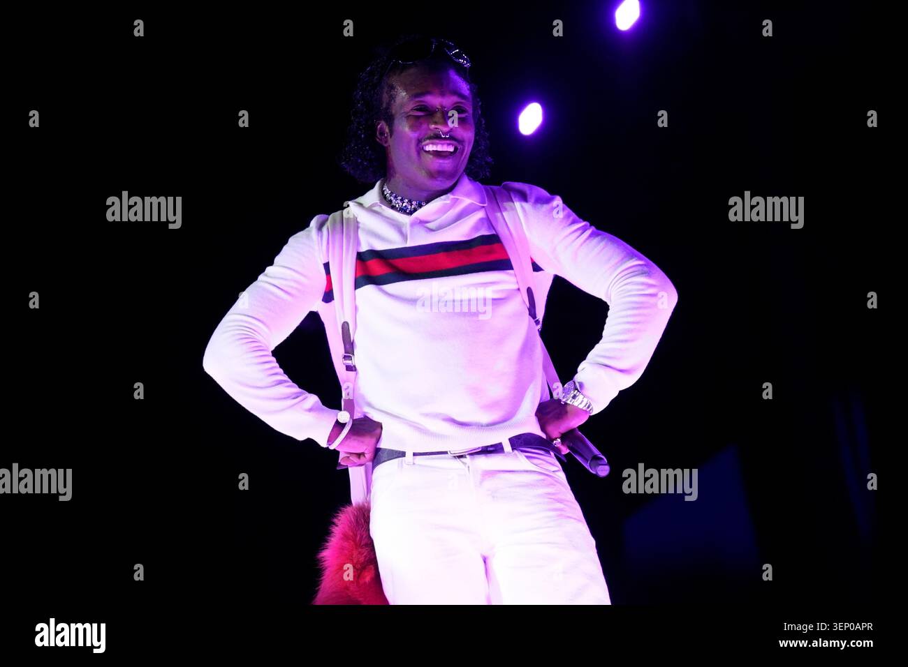 Lil Uzi Vert performs at Summer Smash on Friday, June 12, 2026, at the ...