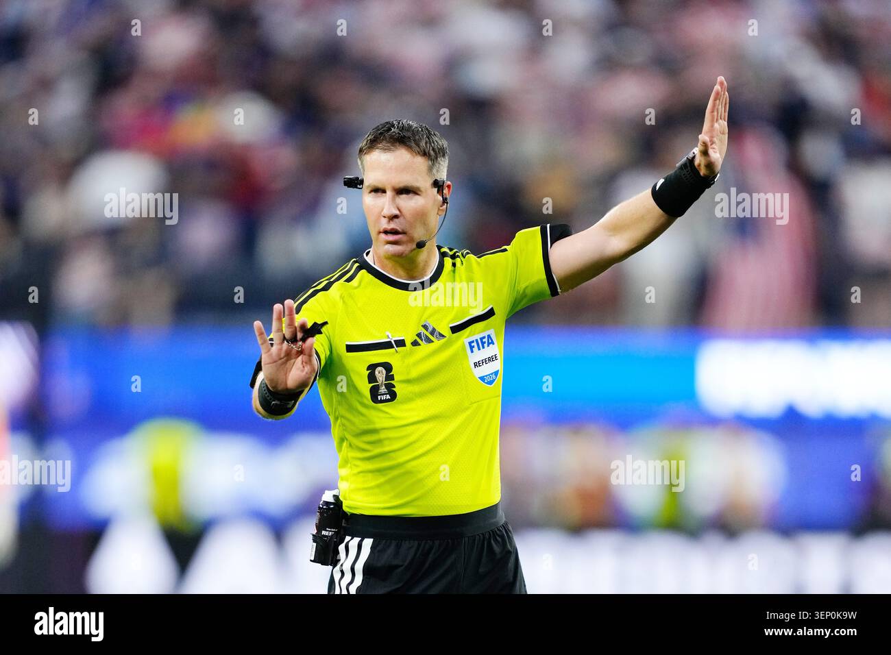 IPA85632952 - Referee Danny Makkelie during the FIFA World Cup 2026 ...