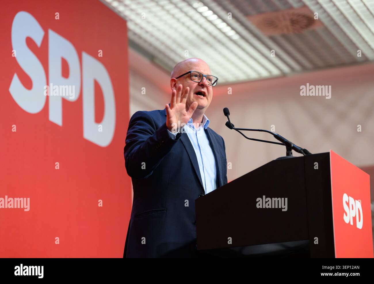 13 June 2026, Saxony, Dresden: Henning Homann, co-chair of the SPD in ...