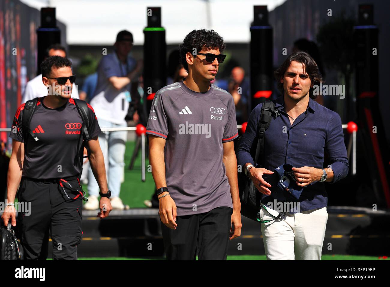 Barcelona, Spain. 13th June, 2026. Gabriel Bortoleto (BRA) Audi F1 Team ...