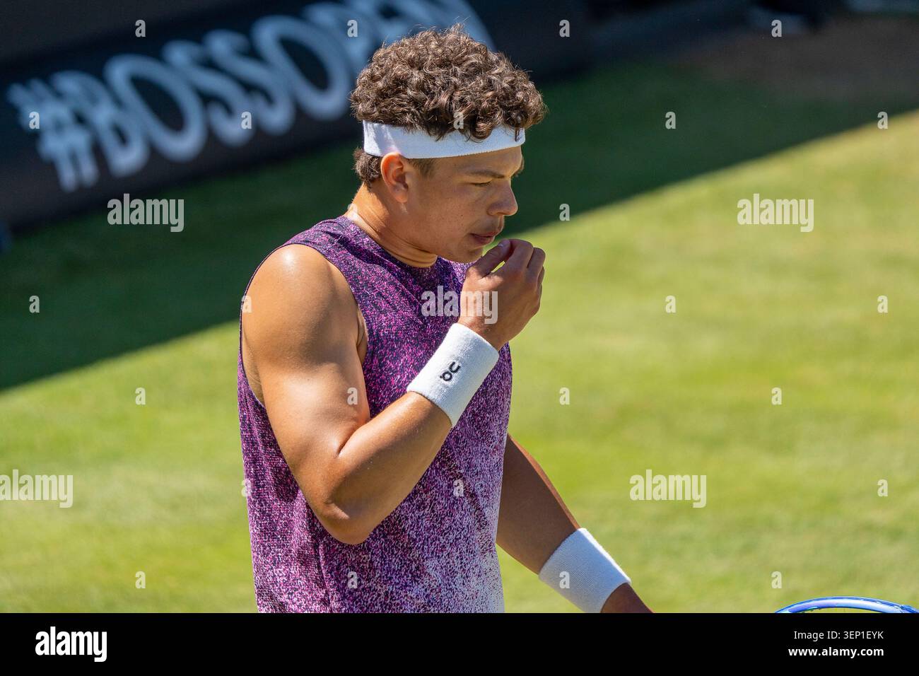 Ben Shelton, Ben Shelton vs. Sho Shimabukuro, Tennis, ATP-Turnier, Boss ...